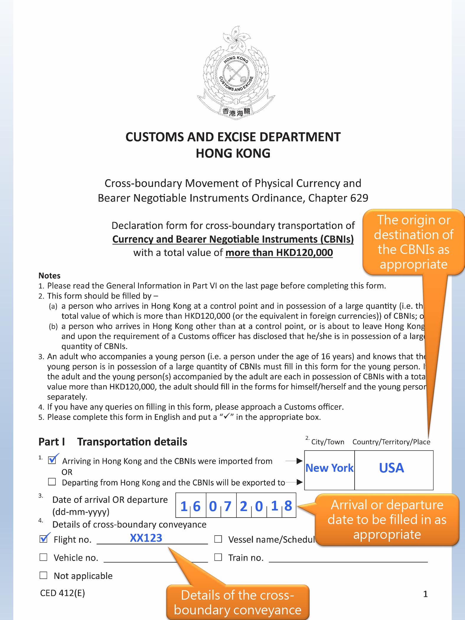 Cash Declaration in Hong Kong - HKF Blog